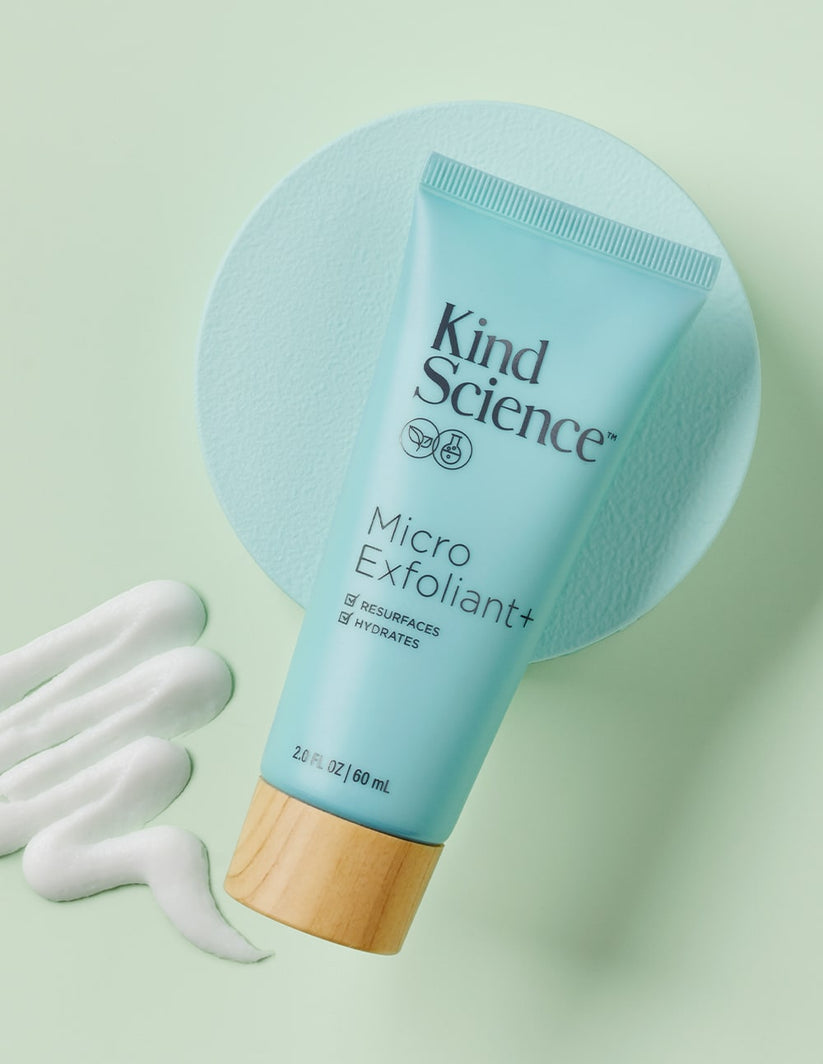 Micro Exfoliant that Resurfaces and Hydrates | Kind Science